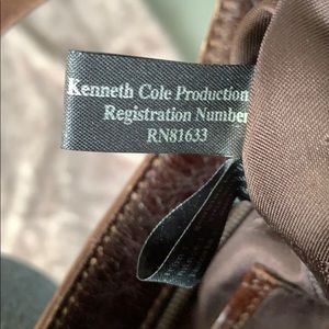 Kenneth Cole | Bags | Kenneth Cole Leather Rabbit Fur Womens Handbag ...